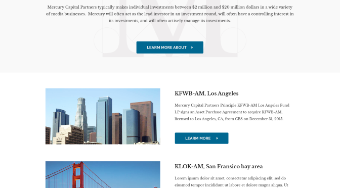 » Mercury Capital PartnersGrowth Technosoft